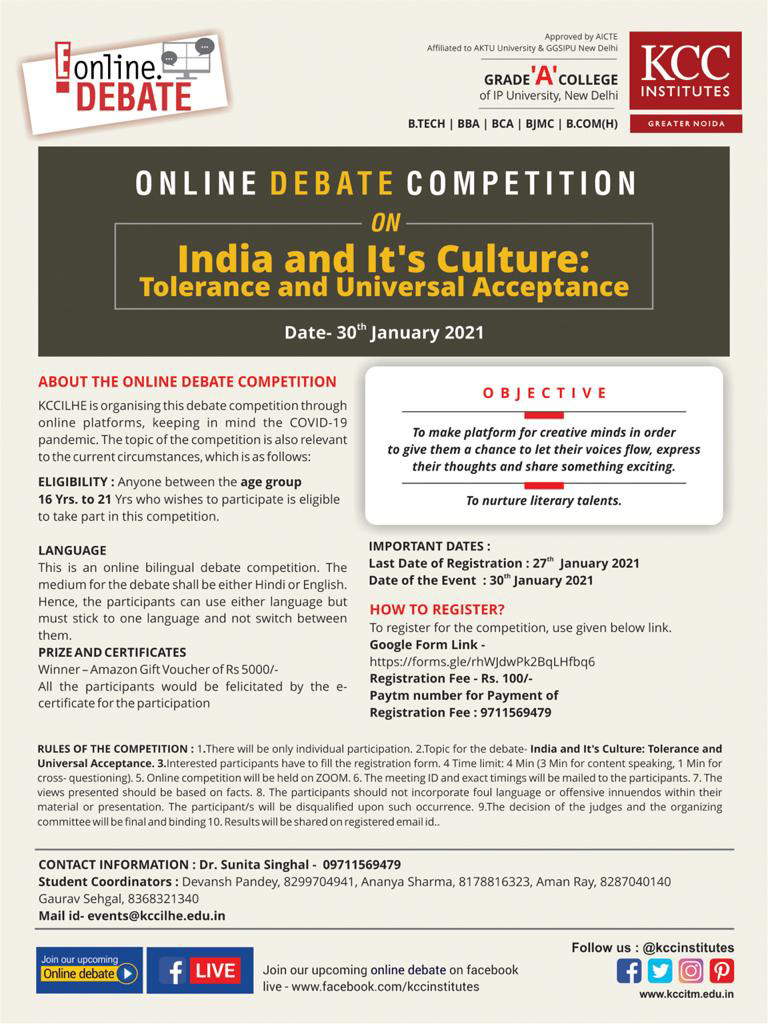 News & Event - KCC Institute of Technology & Management, Greater Noida